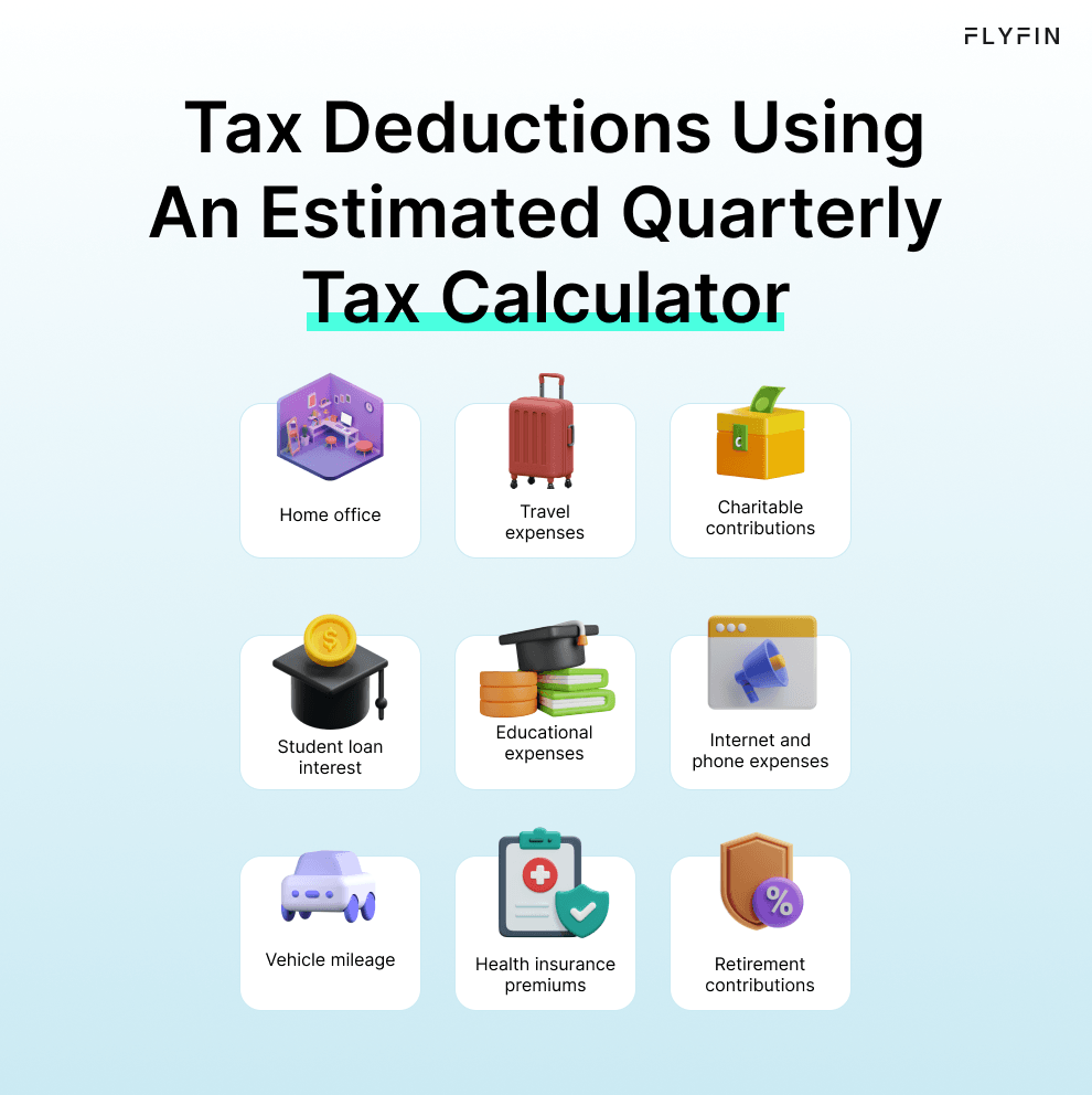 Quarterly Tax Calculator | Simplify Estimated Taxes | FlyFin