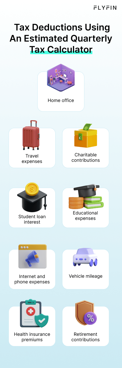 Quarterly Tax Calculator | Simplify Estimated Taxes | FlyFin