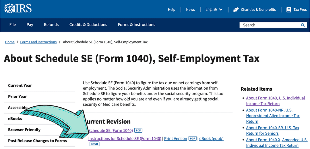 Form Schedule SE | Calculate Self-Employment Tax | FlyFin