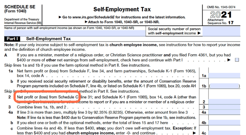 Form Schedule SE | Calculate Self-Employment Tax | FlyFin