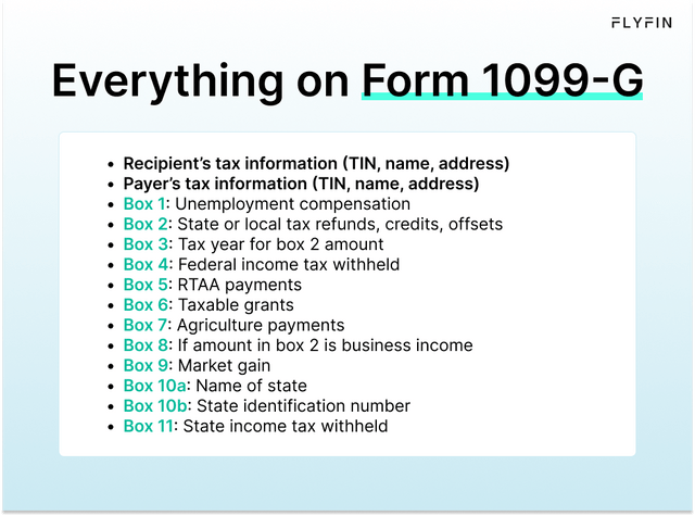 A Guide To Tax Form 1099-G