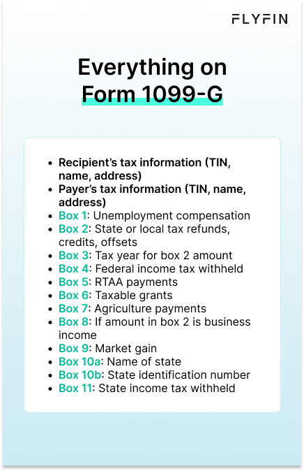 A Guide To Tax Form 1099-G